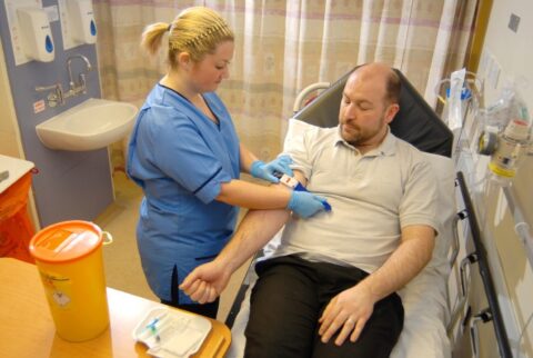 Having your blood taken | NHS Lanarkshire