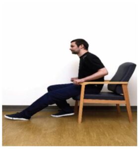 Sitting Down After a Hip Replacement | NHS Lanarkshire