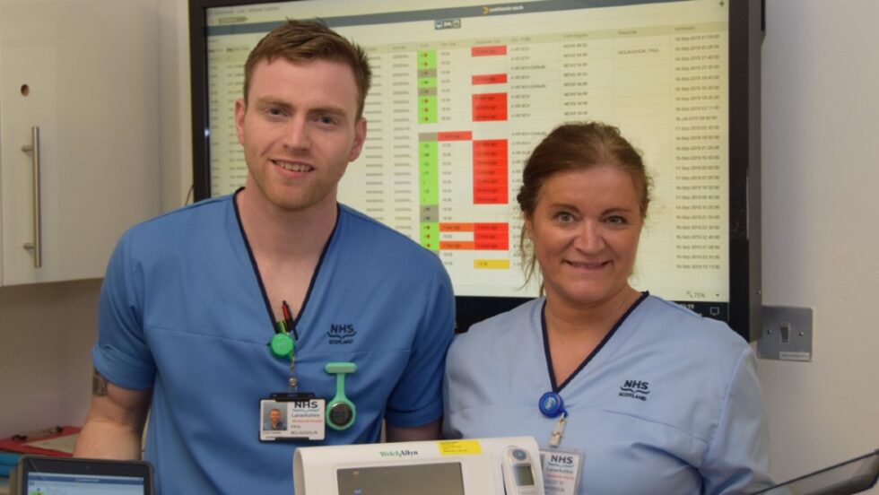New feature boosts innovative patient observations system | NHS Lanarkshire