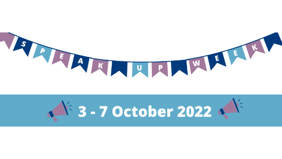 Speak Up Week encourages staff to raise concerns | NHS Lanarkshire