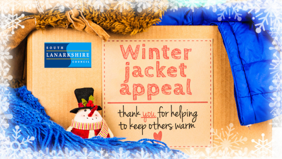 Winter clothing donation scheme launches today | NHS Lanarkshire