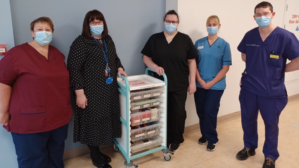 First frailty friendly trolley - NHS Lanarkshire