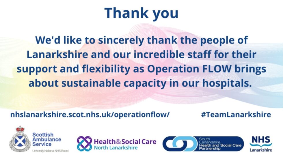 Success in Reducing Hospital Pressures | NHS Lanarkshire