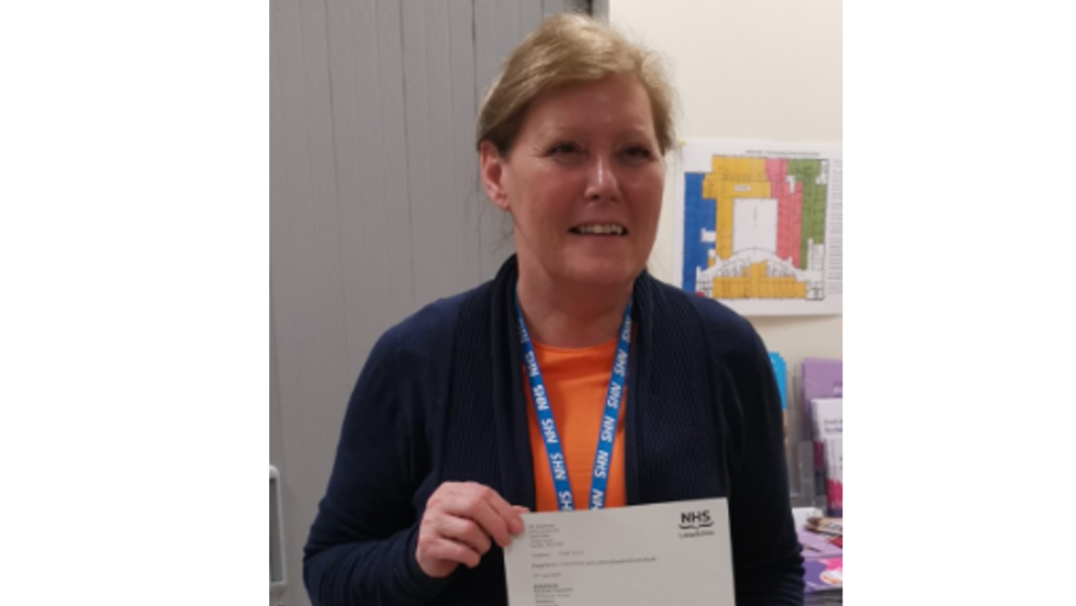 Ruth celebrates 45 years of service | NHS Lanarkshire
