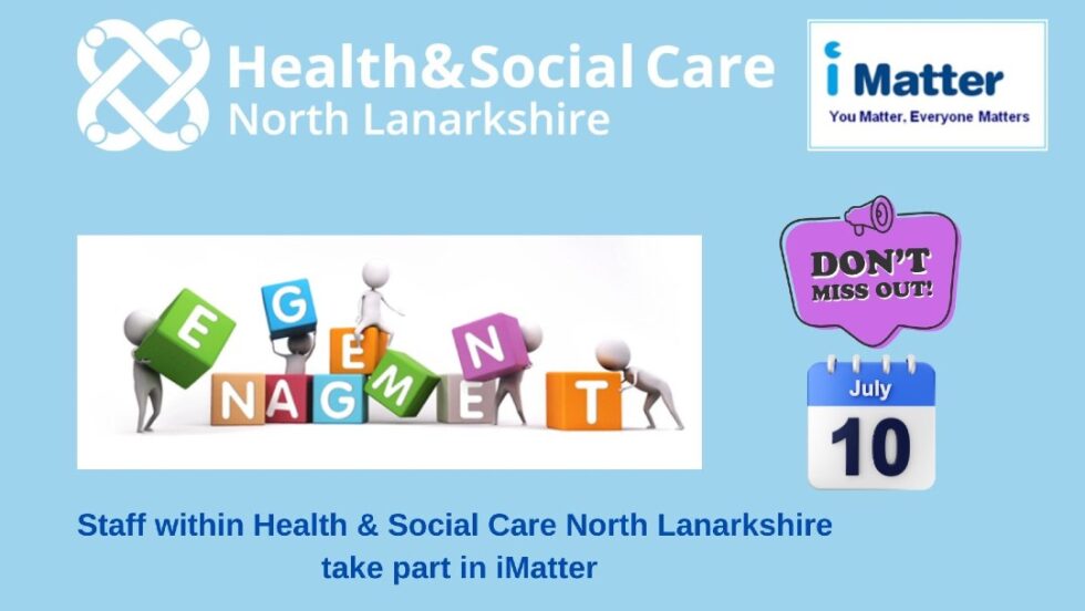 Teams within North Partnership take part in iMatter | NHS Lanarkshire