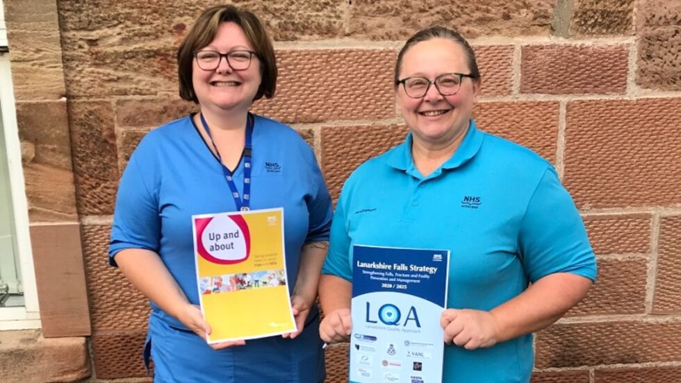 Twenty years of Falls Service | NHS Lanarkshire