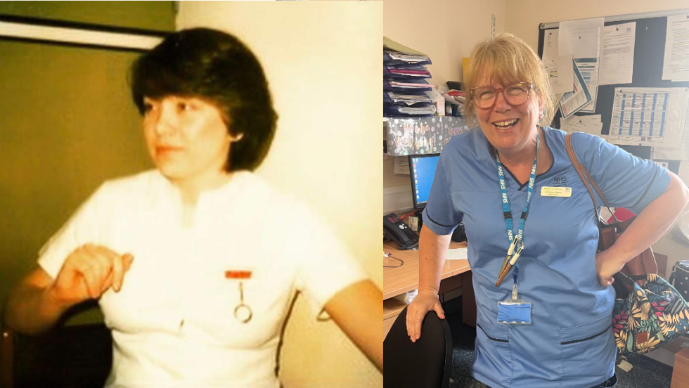 Retirement of district nurse Elaine Britton | NHS Lanarkshire