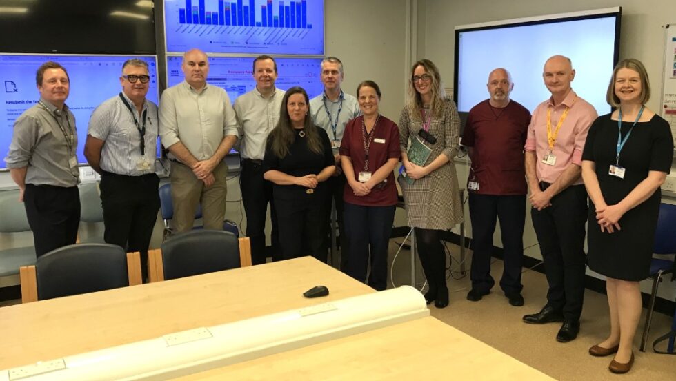 National clinical director visits NHS Lanarkshire | NHS Lanarkshire