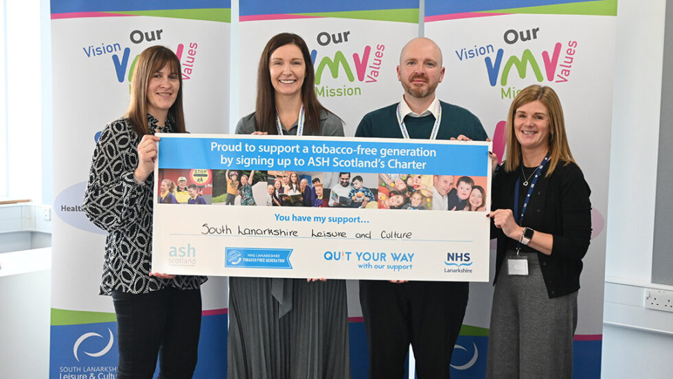 Local support for a Tobacco-Free Generation | NHS Lanarkshire