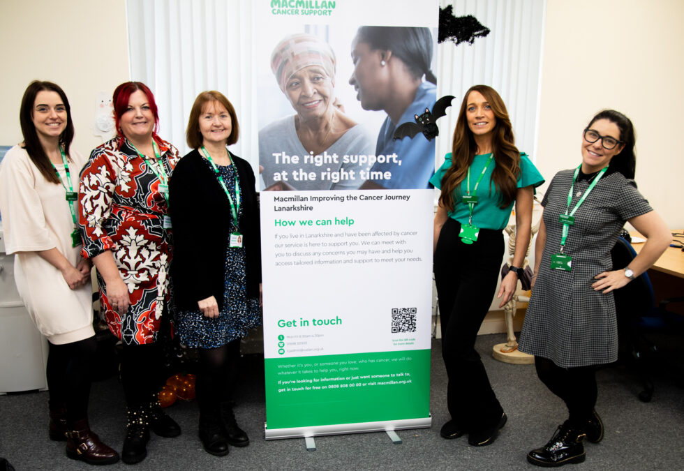 Macmillan improving the cancer journey | NHS Lanarkshire