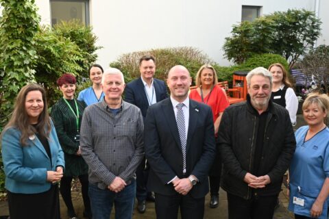 Cabinet Secretary visits Rapid Cancer Diagnostic Service | NHS Lanarkshire