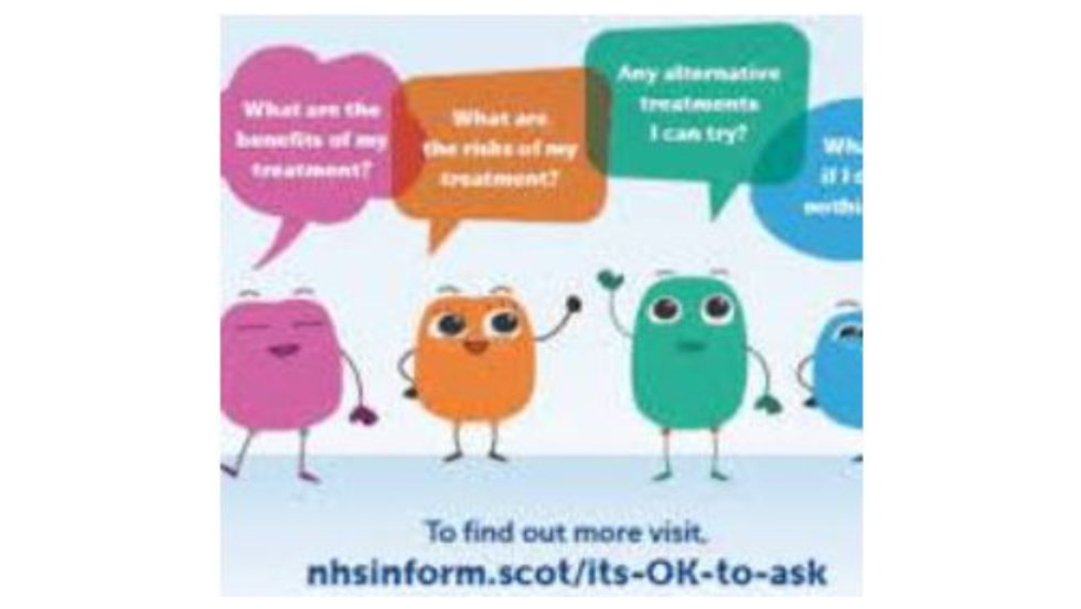 It’s OK to Ask Campaign | NHS Lanarkshire