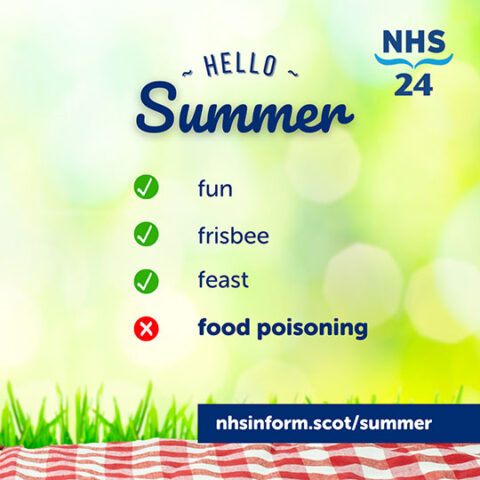 Summer Preparedness – NHS 24 Advice | NHS Lanarkshire