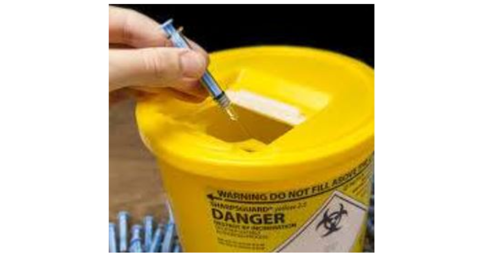 Sharps Disposal Bins | NHS Lanarkshire