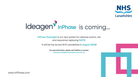 InPhase is replacing Datix | NHS Lanarkshire