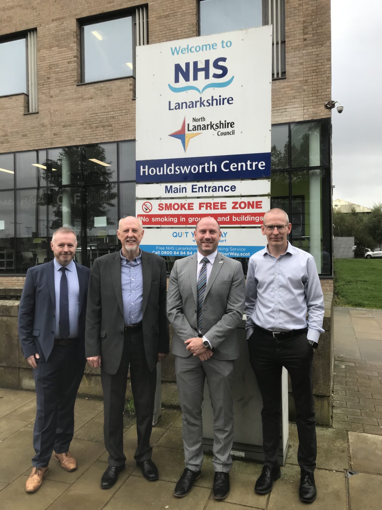 Cabinet Secretary visits North Lanarkshire service ensuring patients remain in heart of their ...