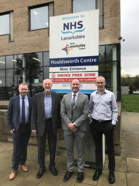 Cabinet Secretary visits North Lanarkshire service ensuring patients ...