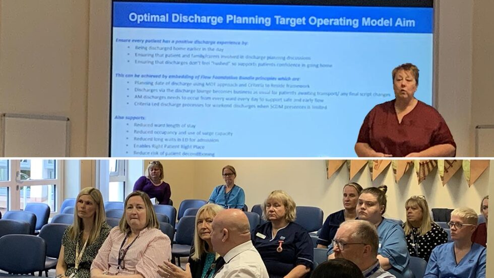 New model to improve discharge rolled out | NHS Lanarkshire
