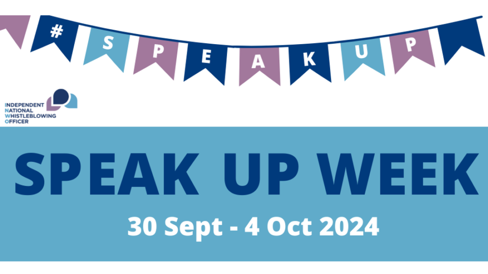 Speak Up Week promotes positive speak up culture | NHS Lanarkshire