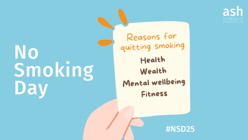 Change someone’s life this No Smoking Day | NHS Lanarkshire