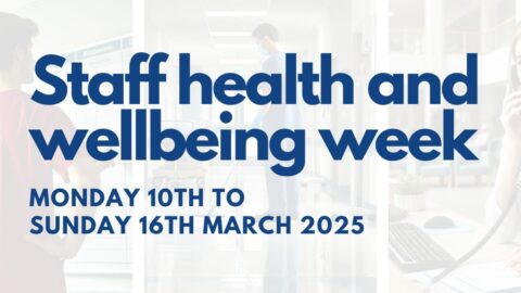 Staff Health and Wellbeing Week – Tuesday’s events | NHS Lanarkshire