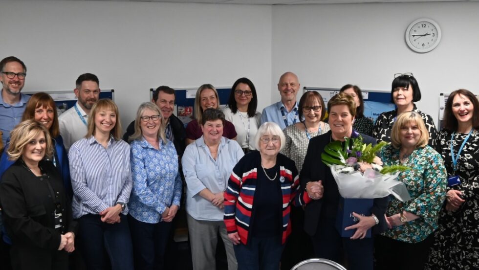 Celebrating Kate’s remarkable career | NHS Lanarkshire