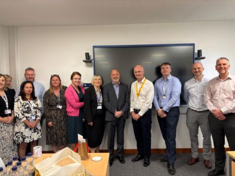 A fond farewell to Eddie Docherty | NHS Lanarkshire