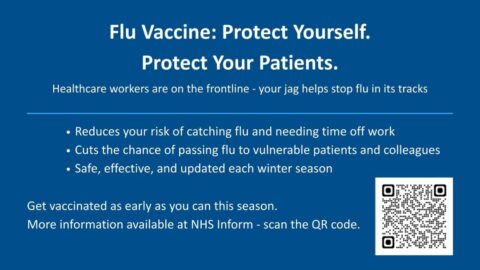 Staff Flu Vaccination Programme – Drop In Clinics | NHS Lanarkshire